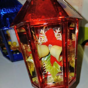 Jewelbrite Atomic Plastic Diorama Christmas Tree Ornaments Set of 5 ...