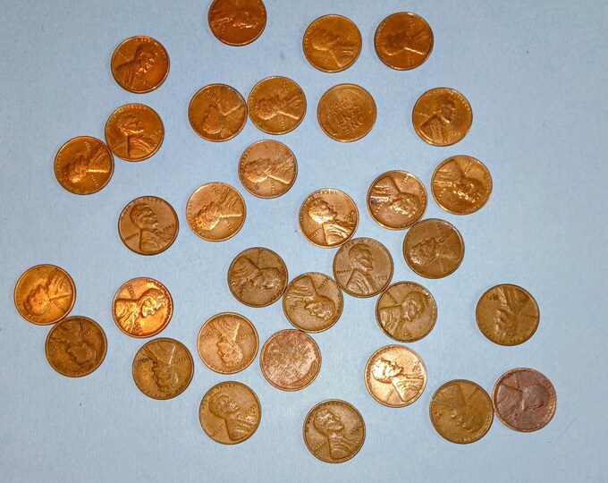 Wheat Back and Penny Collection 1941 - 2000 With Steel War Pennies - Etsy