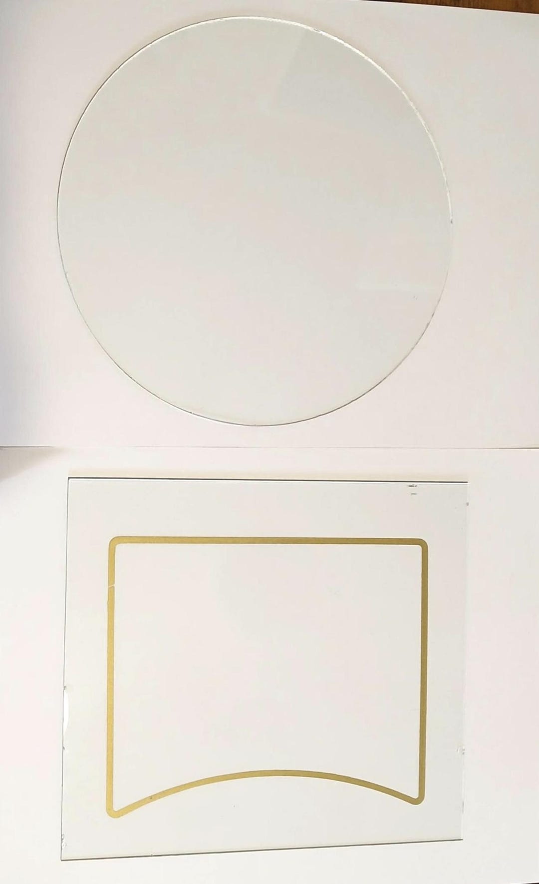 Bubble Glass Clock Face Part or Clock Glass Front Part Used Sold as ...