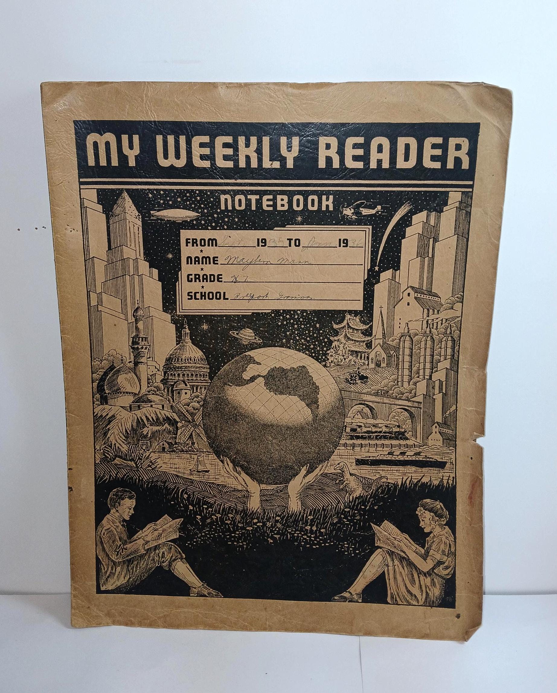 Vintage My Weekly Reader, 1935-36 National School Newspaper - Etsy