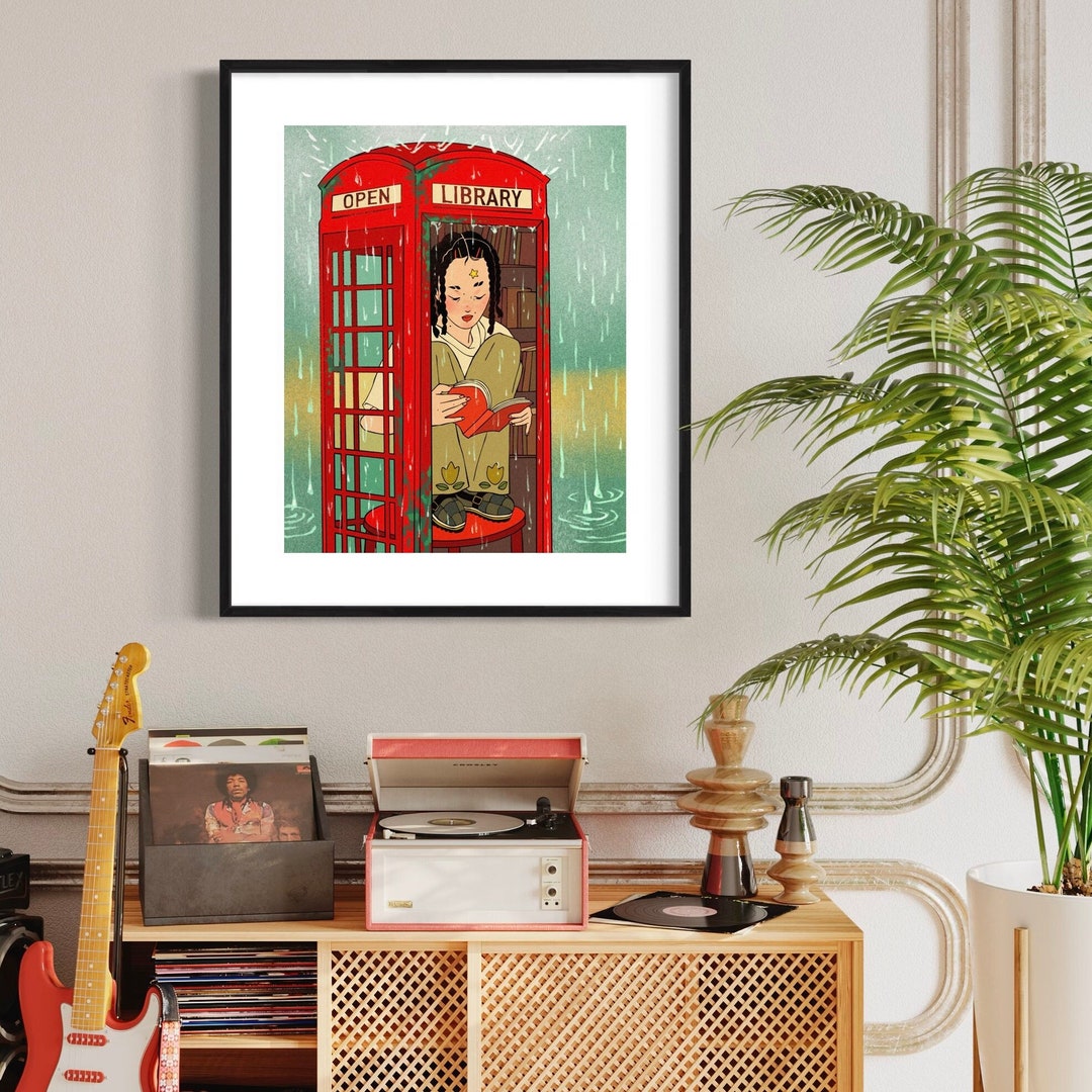 Phone Box Library - Etsy