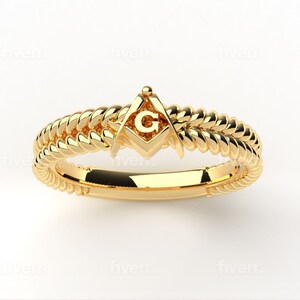 14K Two Tone Solid Gold Knight Templar Catholic Anchor Cross Signet ...