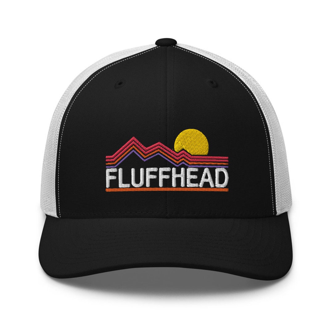 Fluffhead Mountains Trucker Snapback Cap | Flat Embroidery | Inspired ...