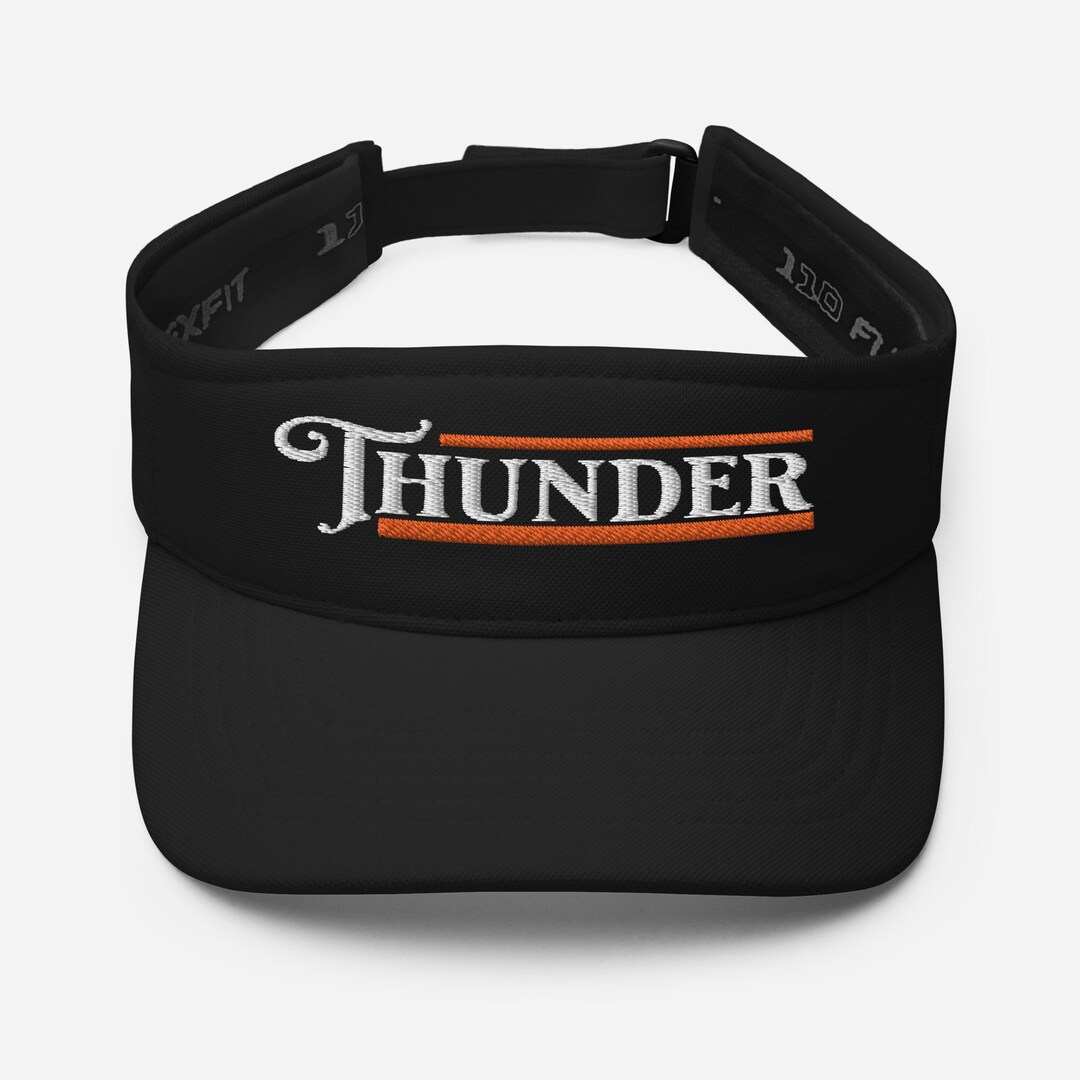 Thunder | Flat Embroidery | Inspired Strings Art Cap | Lot Style Visor ...