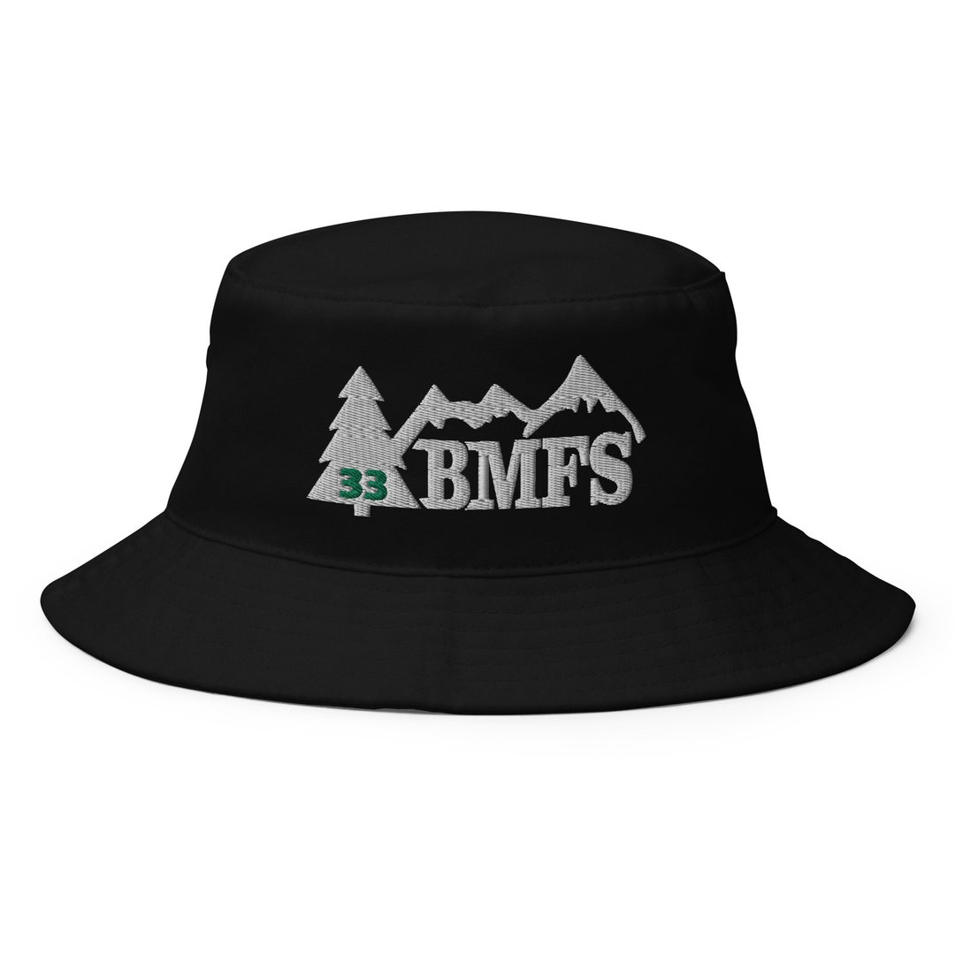 BMFS 33 Tree Bucket Hat | Flat Embroidery | Inspired Fan Art Cap - Etsy