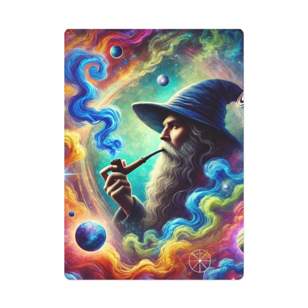 Mystical Wizard Playing Cards - Etsy