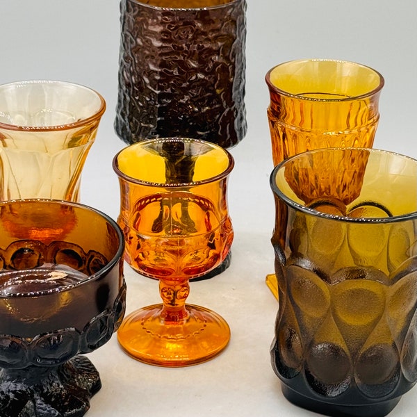 Colored Glassware - Etsy
