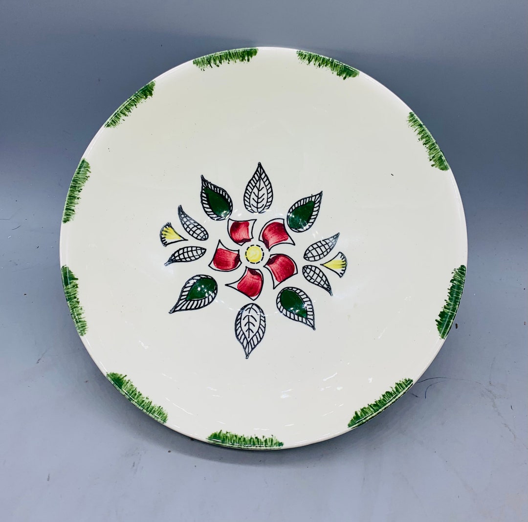 Blue Ridge Dinnerware Carol Vegetable Bowl From Southern Potteries - Etsy