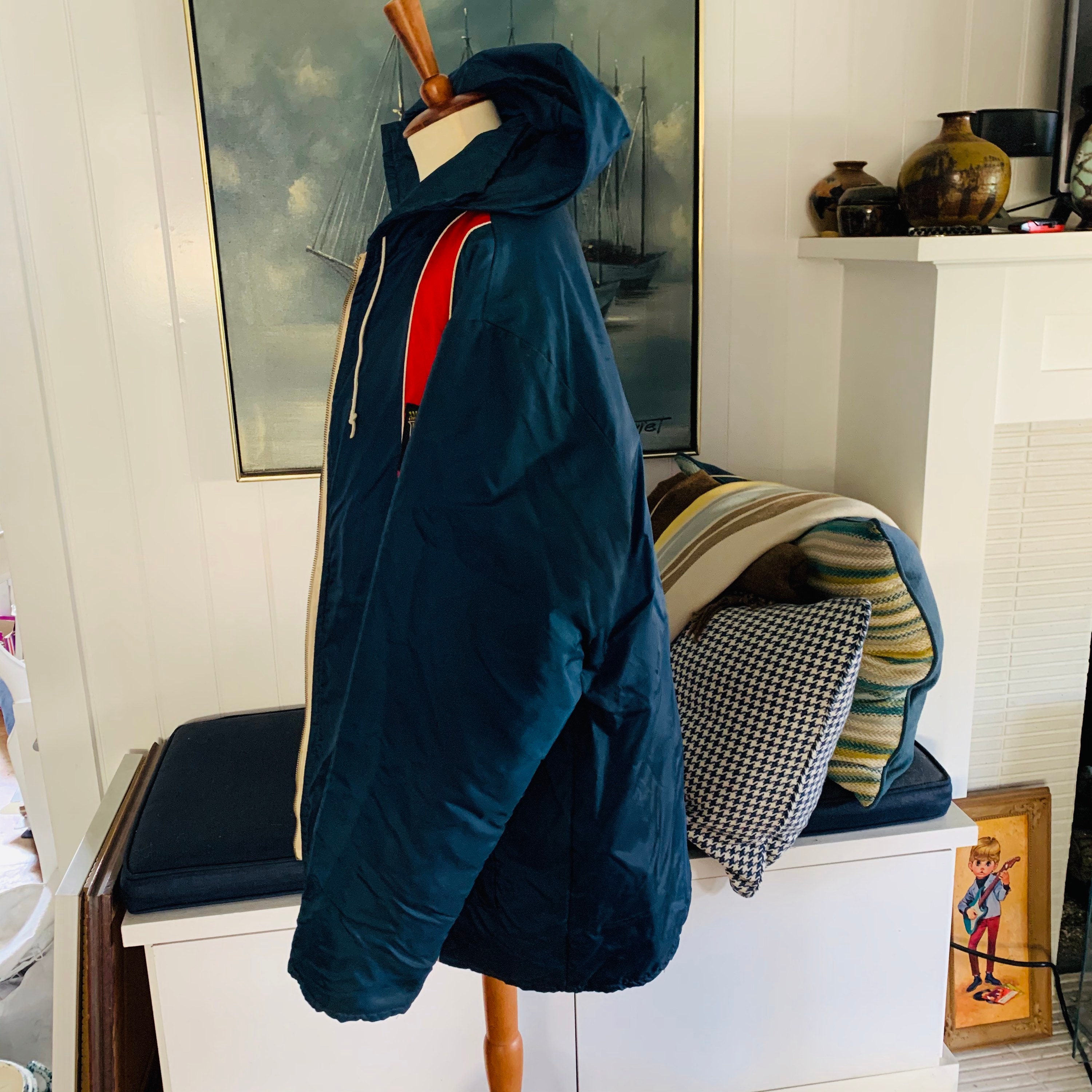 Vintage Americas Cup Mens Large Flotation/ Weatherproof | Etsy