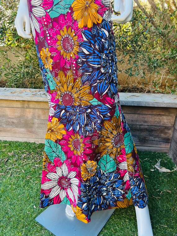 Beaded Floral Mermaid Gown - Gem