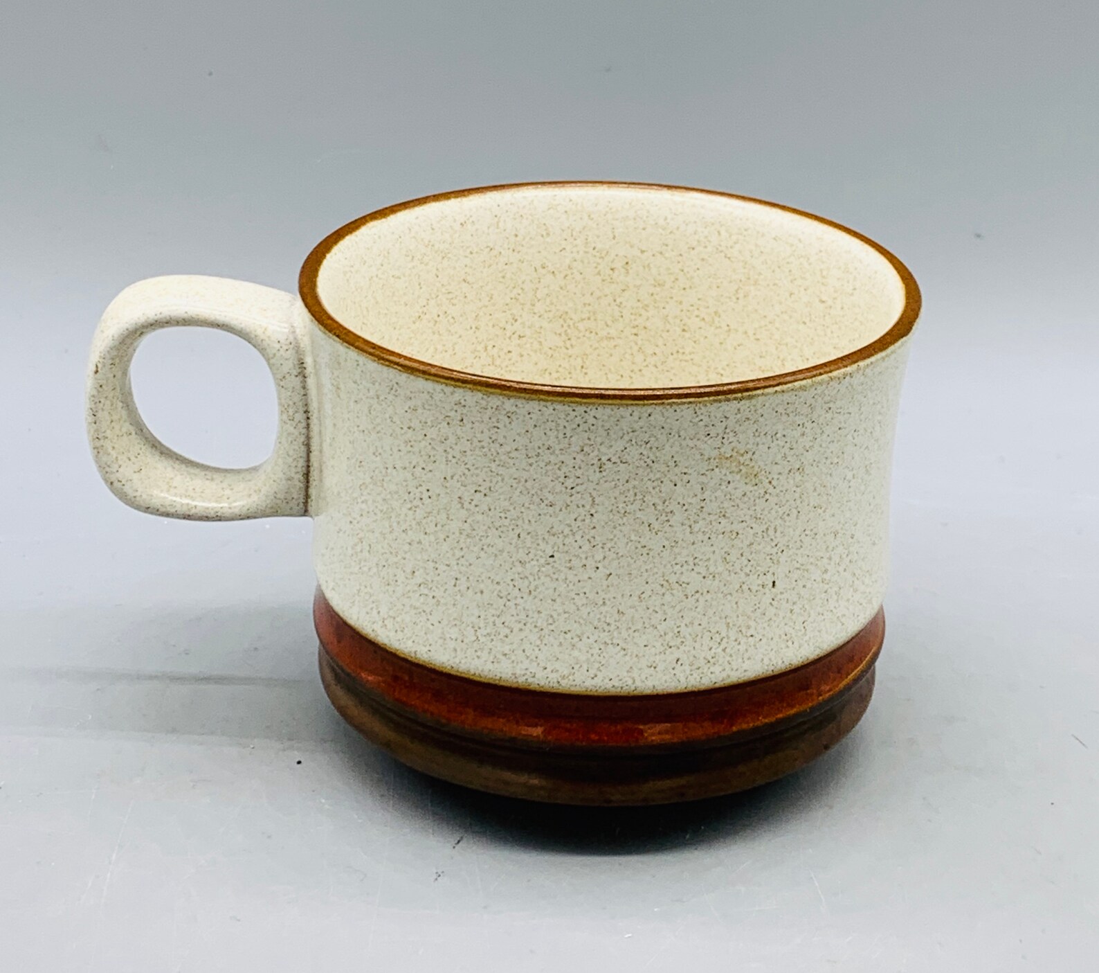 Denby-langley Potters Wheel Rust Red Dinner Plates Salad | Etsy