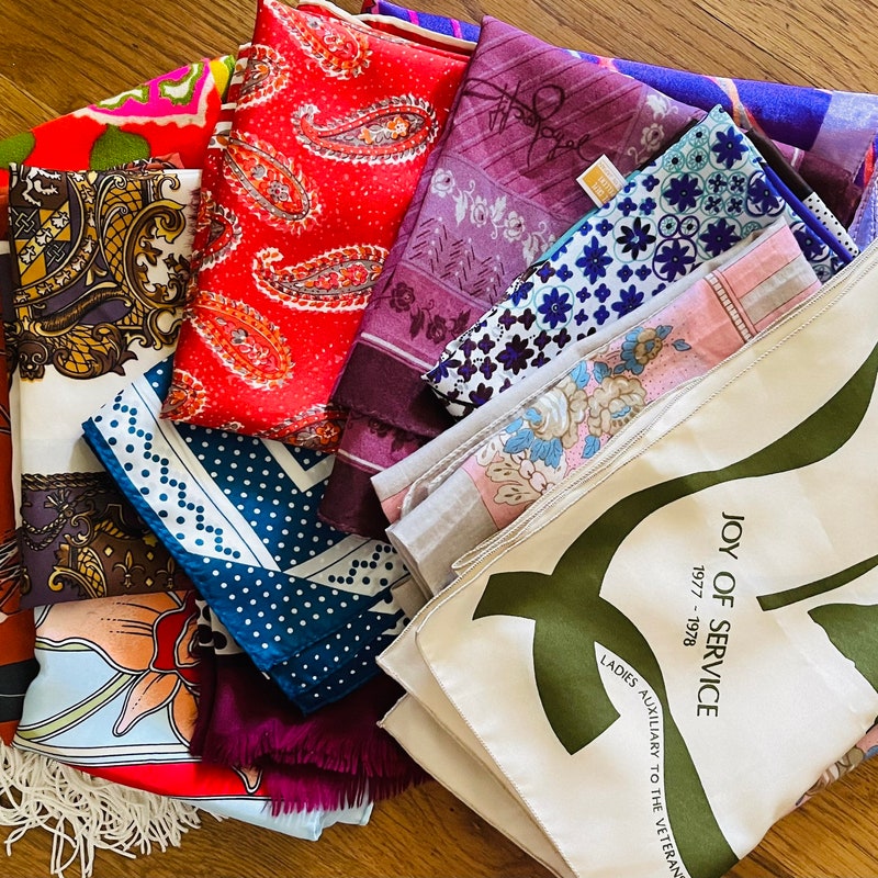 Vintage Scarf - Etsy