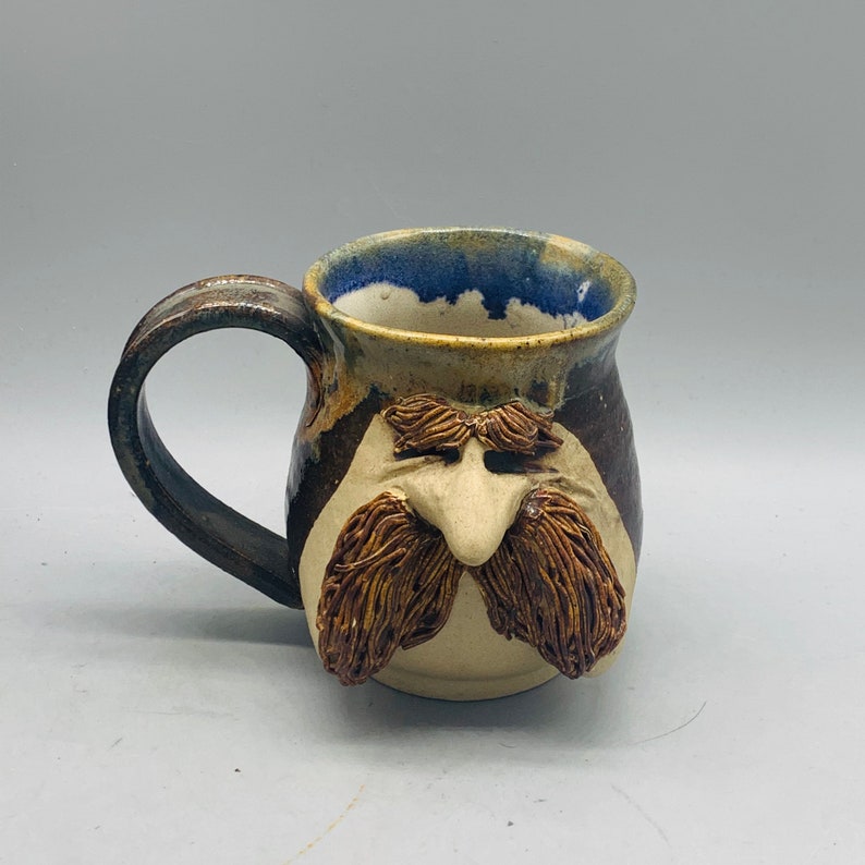 Vintage Studio Pottery Face Mugs Sold Individually | Etsy