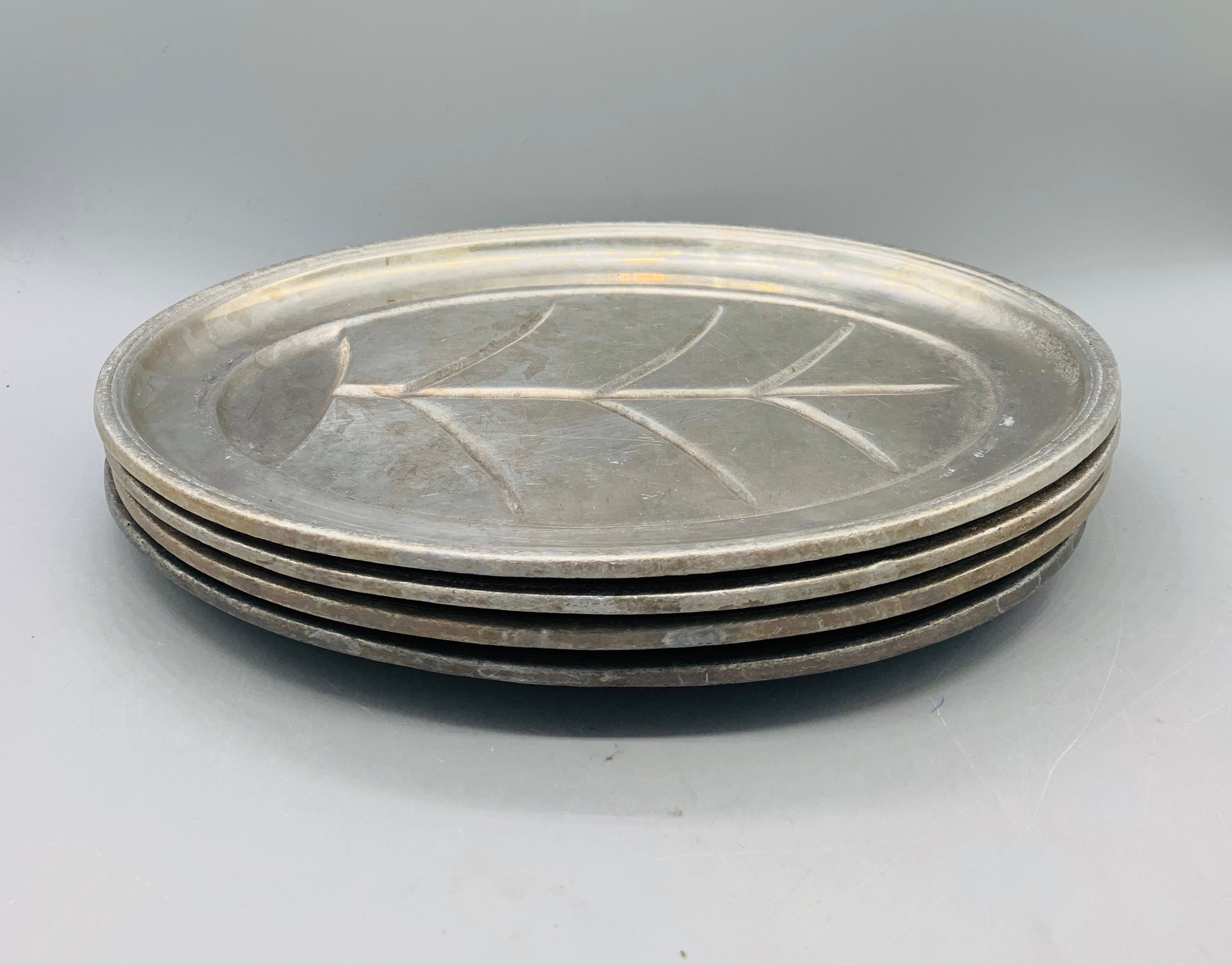 Wilton Pewter Individual Meat Tray With Tree of Life Design | Etsy