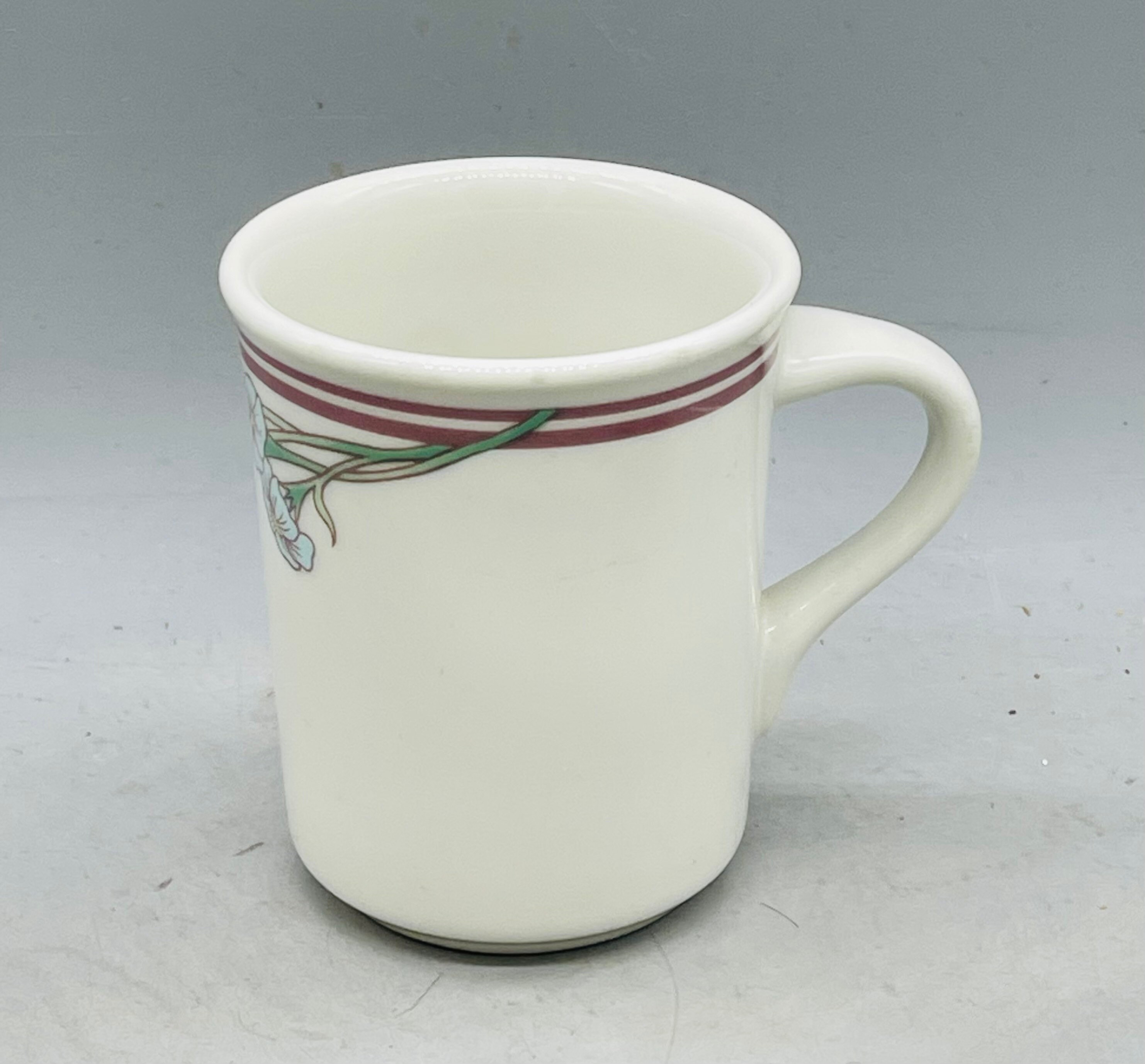 Mismatched Set of 5 Vintage Floral Restaurant Ware Cups - Etsy