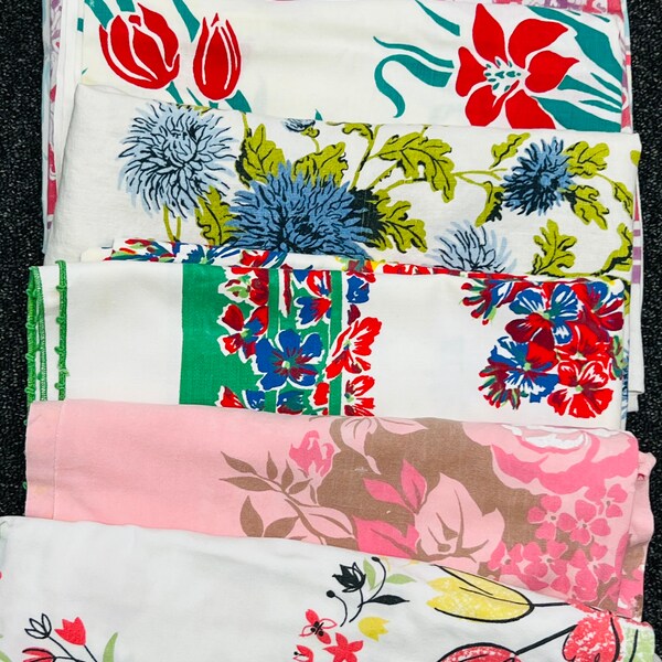 Vintage Tablecloths: Up to 60& Off - Etsy