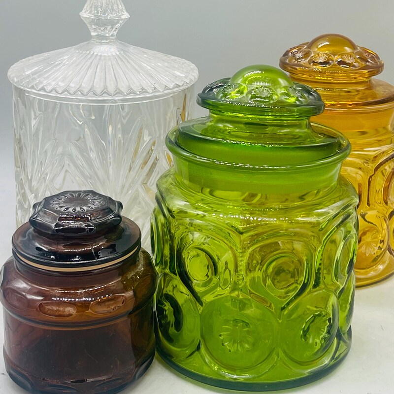 Vintage Candy Jar - Etsy