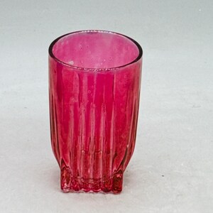 Mixed Set of 7 Vintage Red Glasses/ Beautifully Curated Solid Color ...