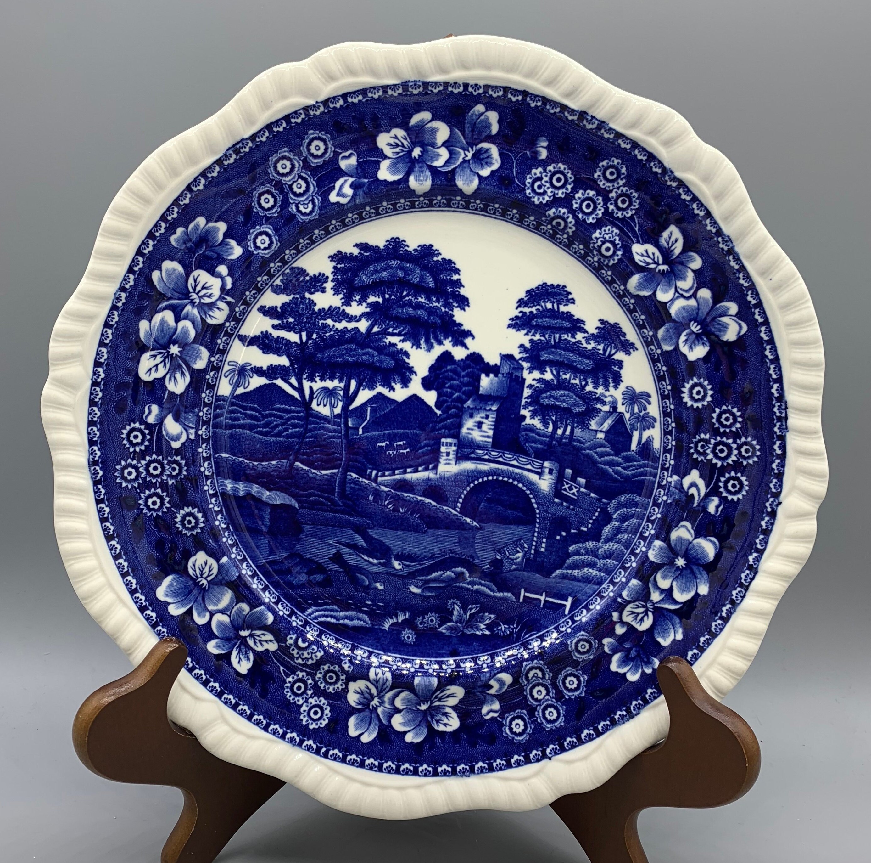 Spodes Tower A.k.a. Tower Blue Dinner Plates by Spode | Etsy