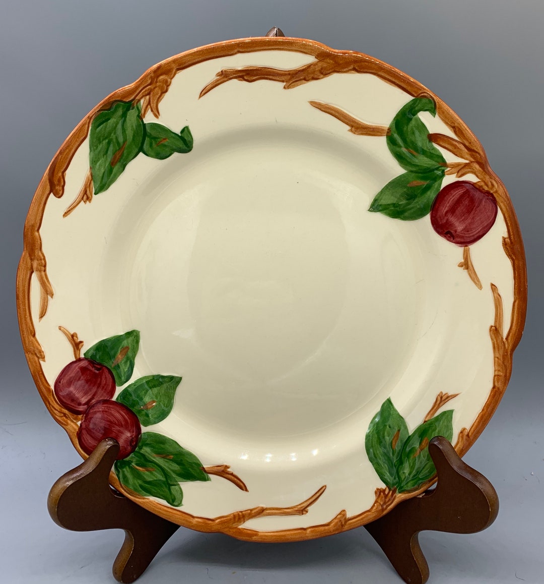 Franciscan’s Apple Dinnerware/ Dinner,luncheon, Salad, Bread Plates ...