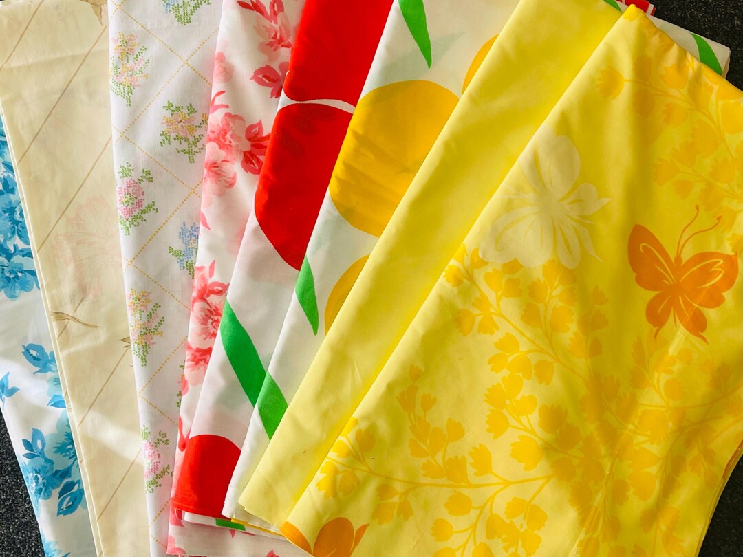 Vintage Sears Floral Sheet Sets/ Sets Sold Individually - Etsy