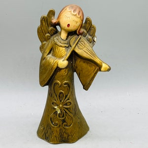 Vintage Dickson Angels and Other Christmas Angels in Gold Sold ...