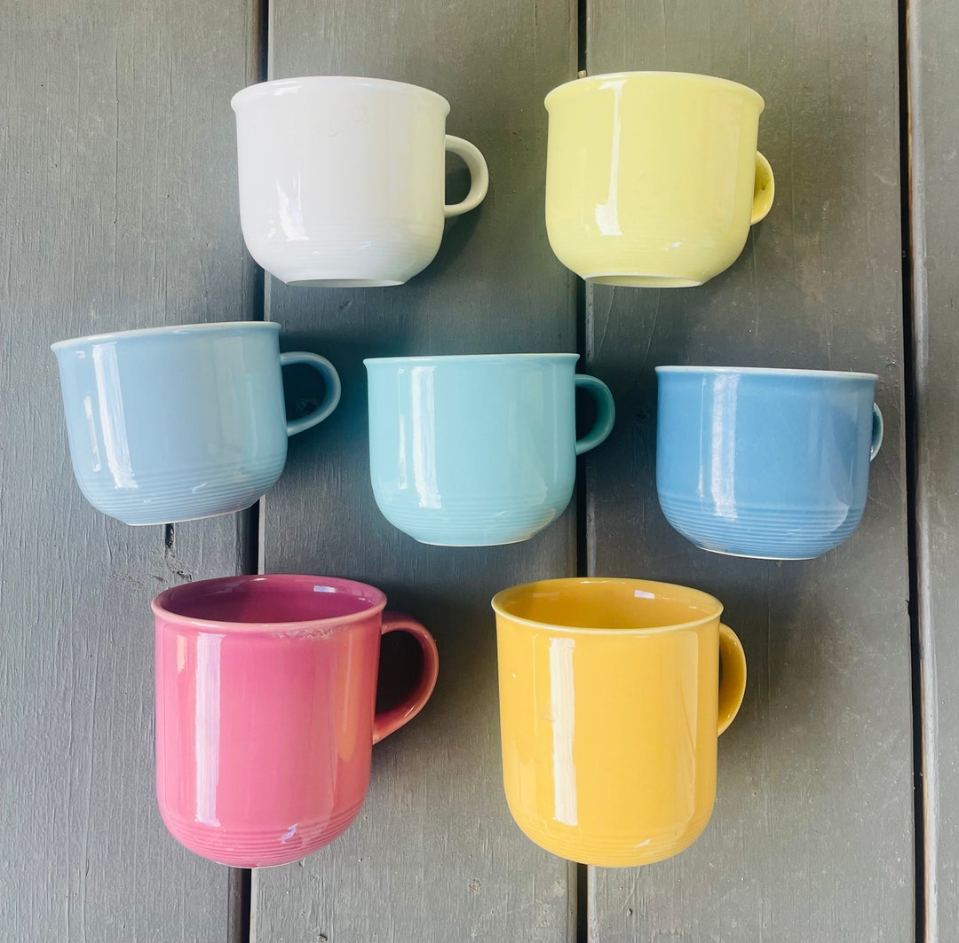 Nancy Calhoun Solid Color Saucers, Cups, Mugs, Soup Mugs, Creamer and ...