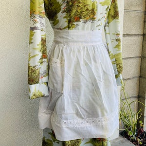 Vintage Kitchen Aprons/ Retro Half Aprons/ Handkerchief Aprons - Etsy