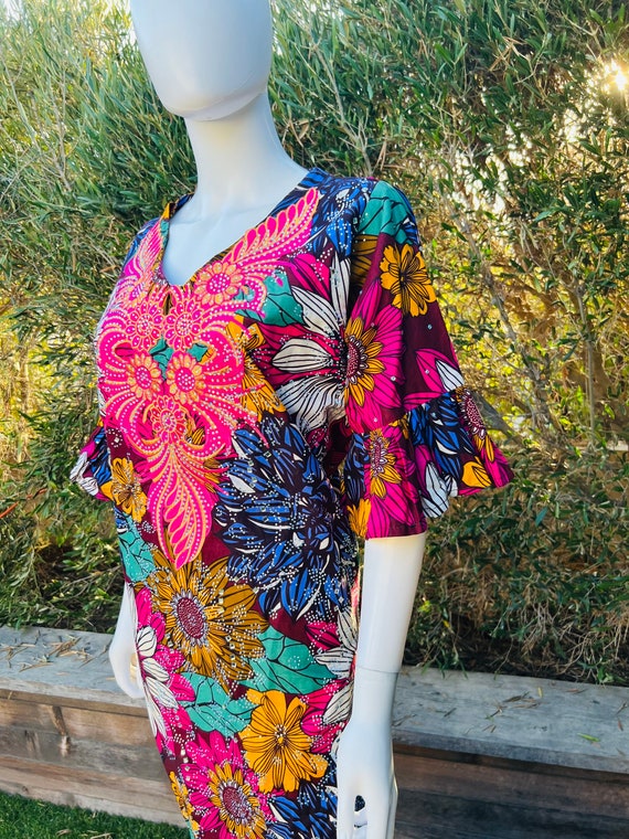 Beaded Floral Mermaid Gown - Gem