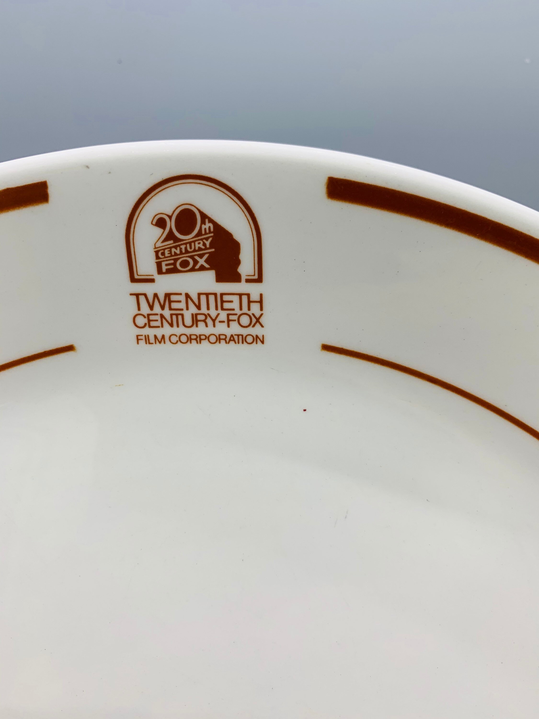 Vintage 20th Century Fox Studios Commissary Dinner Plates Sold - Etsy
