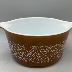 Pyrex’s Woodland Brown Cinderella Mixing Bowls 443 and 501 Mixing Bowl ...