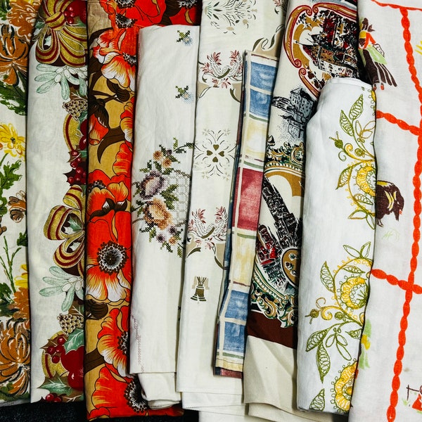 Vintage Tablecloths - Etsy