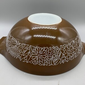 Pyrex’s Woodland Brown Cinderella Mixing Bowls 443 and 501 Mixing Bowl ...