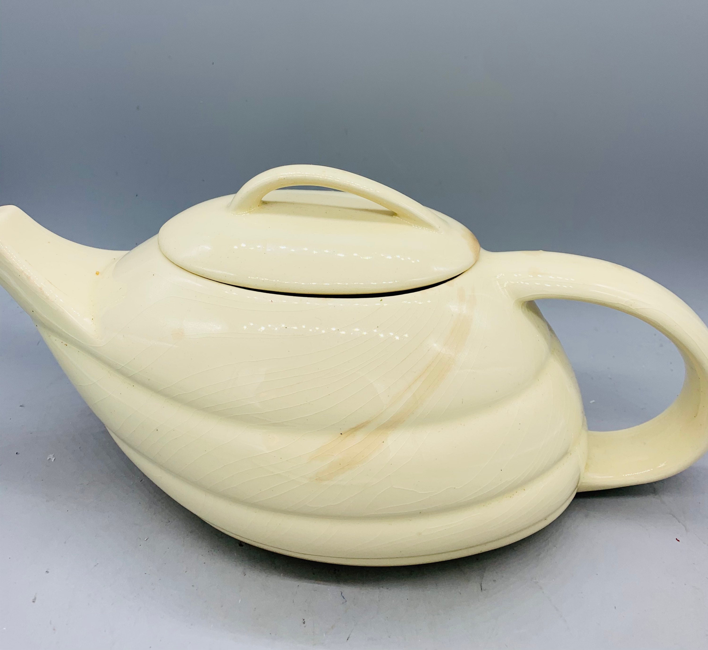 Vintage 1940s Bauer Aladdin Ivory Teapot - Etsy