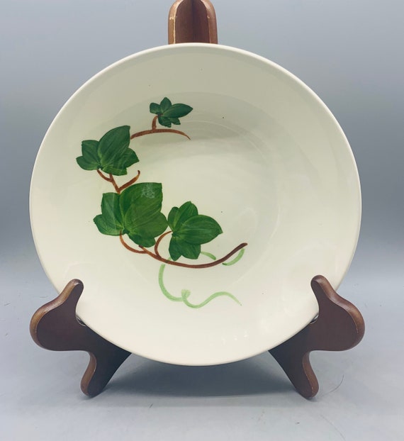 Vintage Joni China Hand Painted Ivy Serving Bowl | Etsy