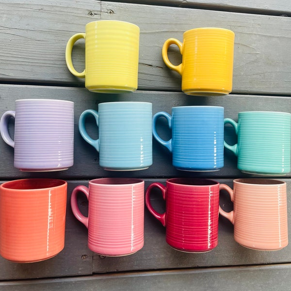 Solid Color Coffee Mugs - Etsy