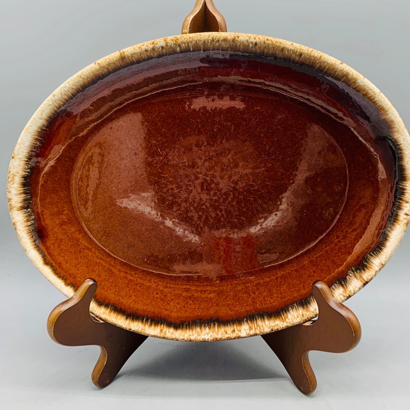 Brown Drip Dishes - Etsy