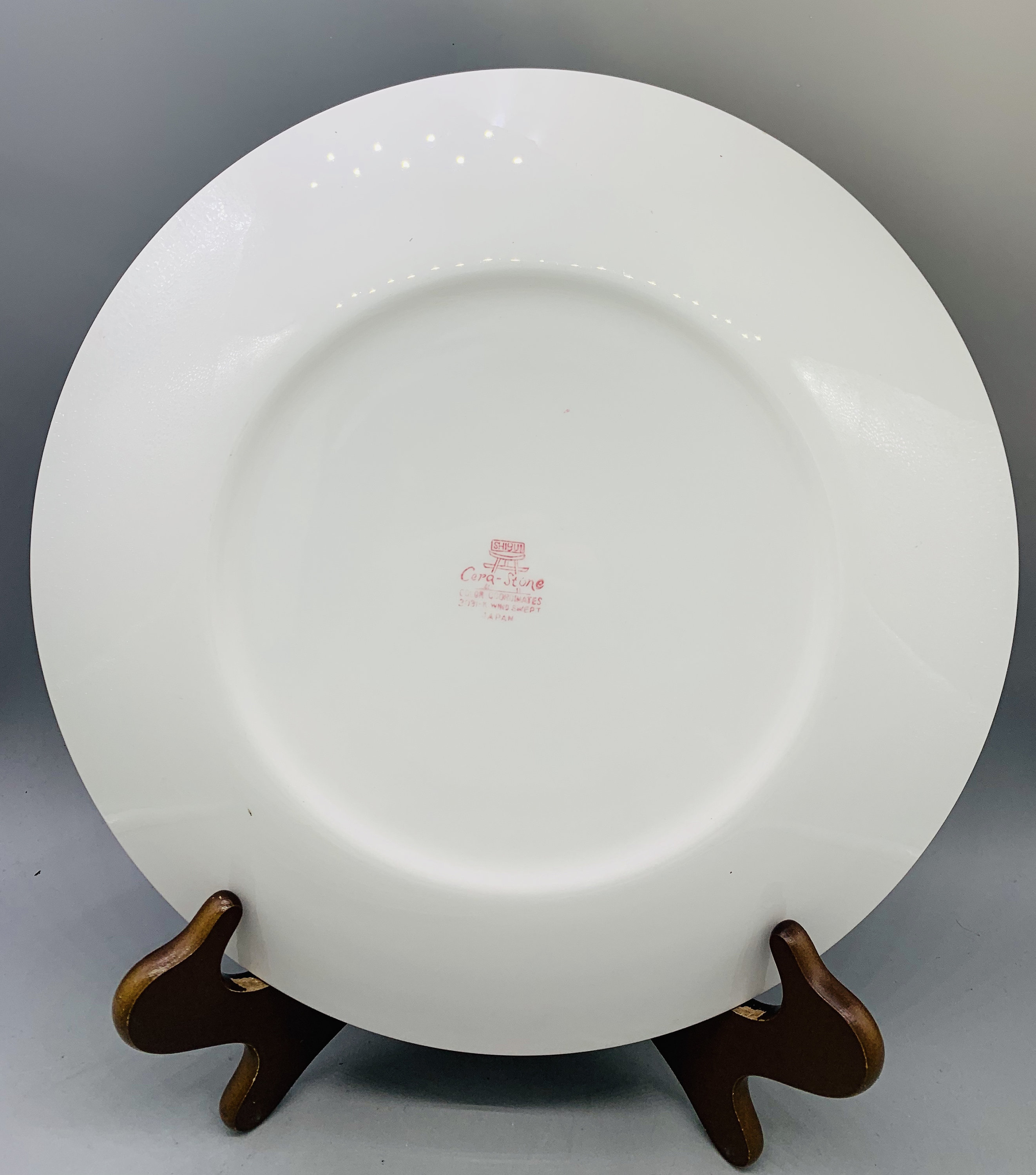 Set of 4 Vintage Mismatched Set of Extra Large Dinner Plates | Etsy