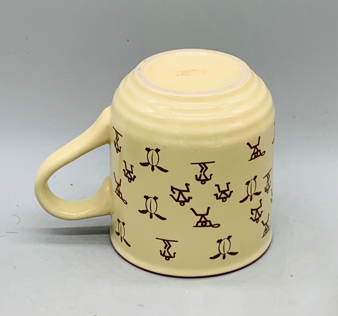 Mismatched Set of 6 Rustic Native Themed Coffee Cups - Etsy