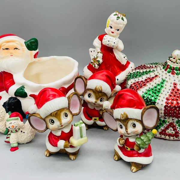 Christmas Figurines - Etsy