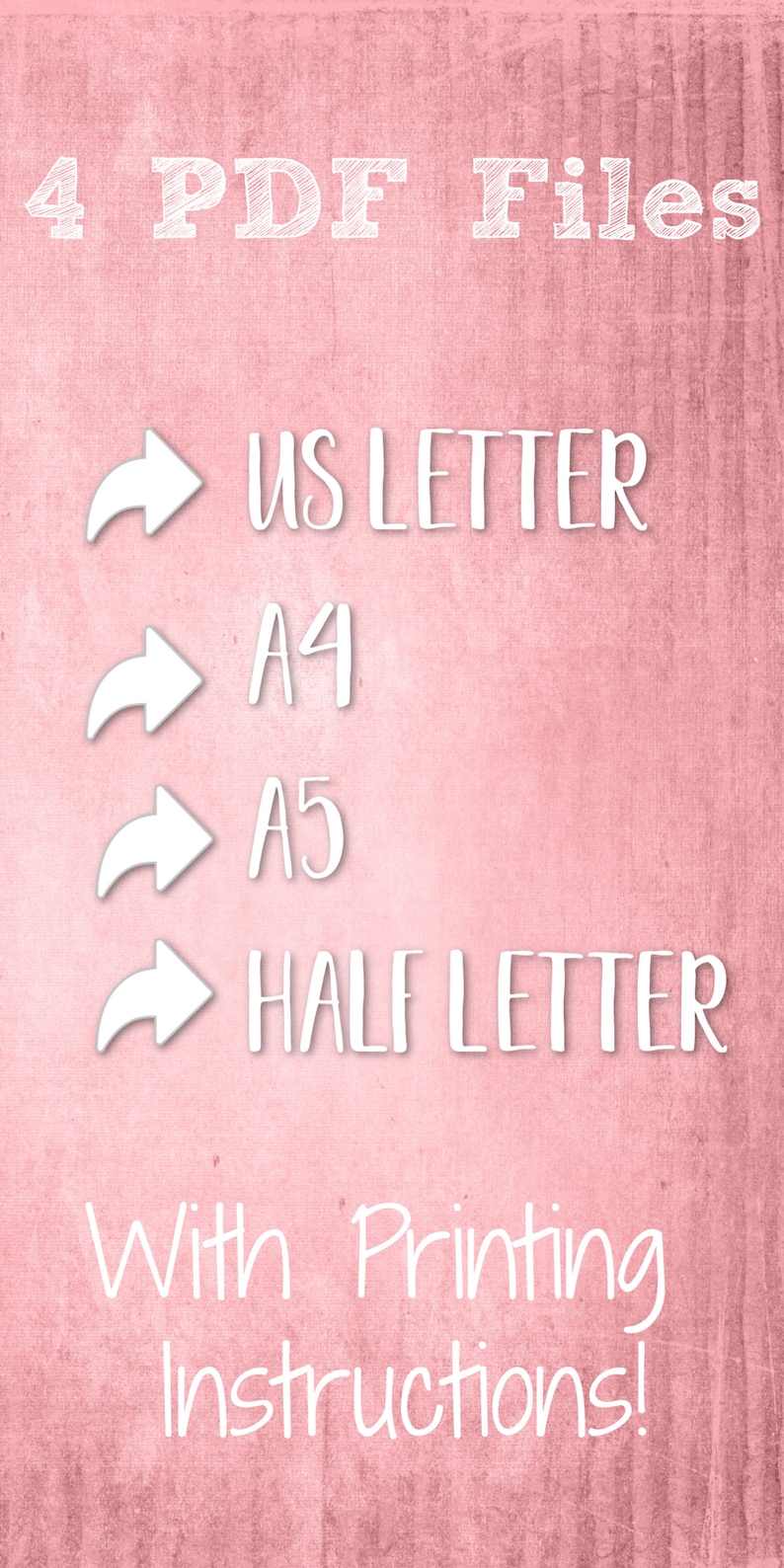 Weight Loss Tracker PRINTABLE A4/US Letter/a5/half Letter PDF Journal ...