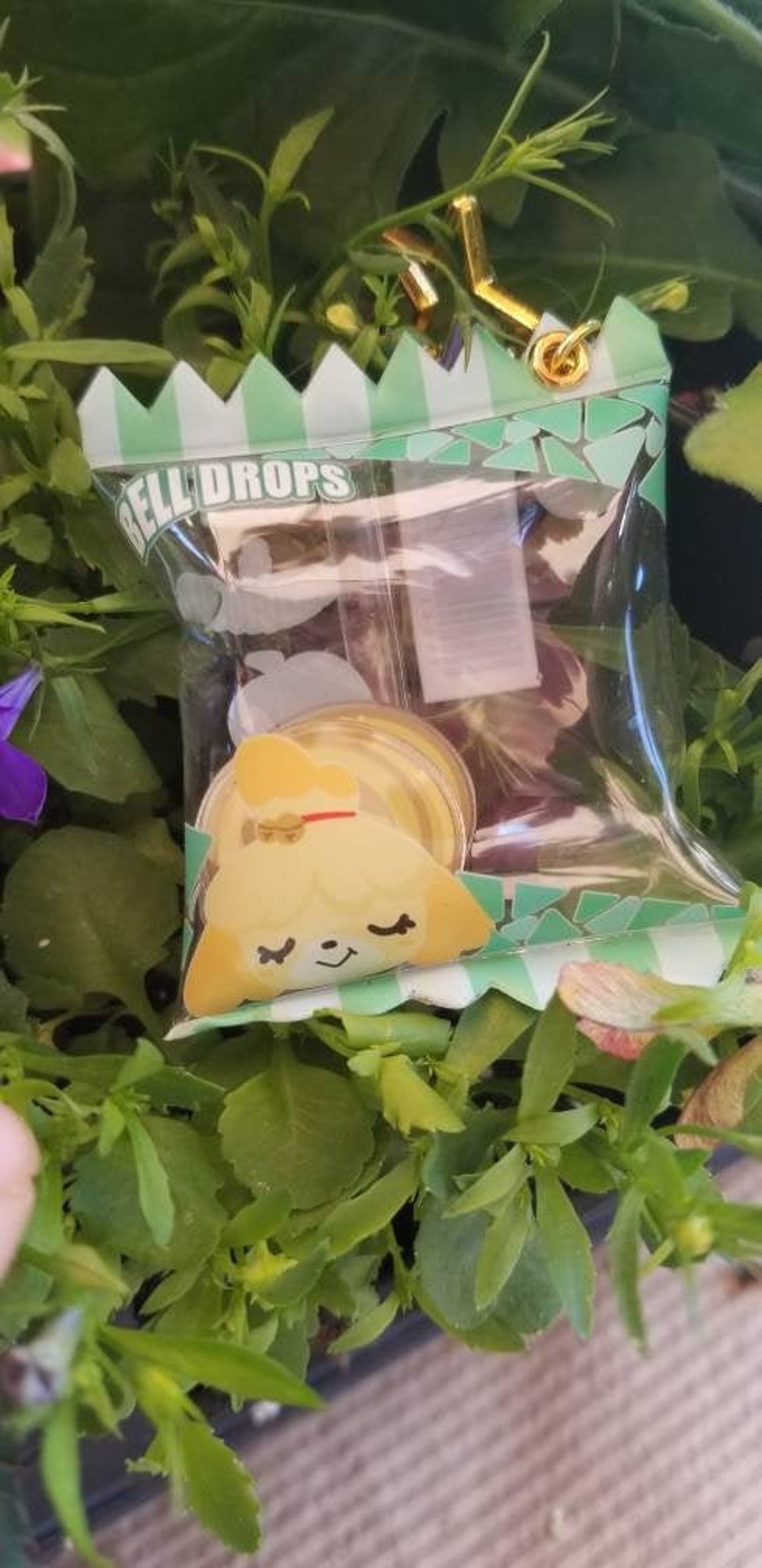 Isabelle Bell Drops Candy Shaker Bag Keychain With Star Clasp - Etsy