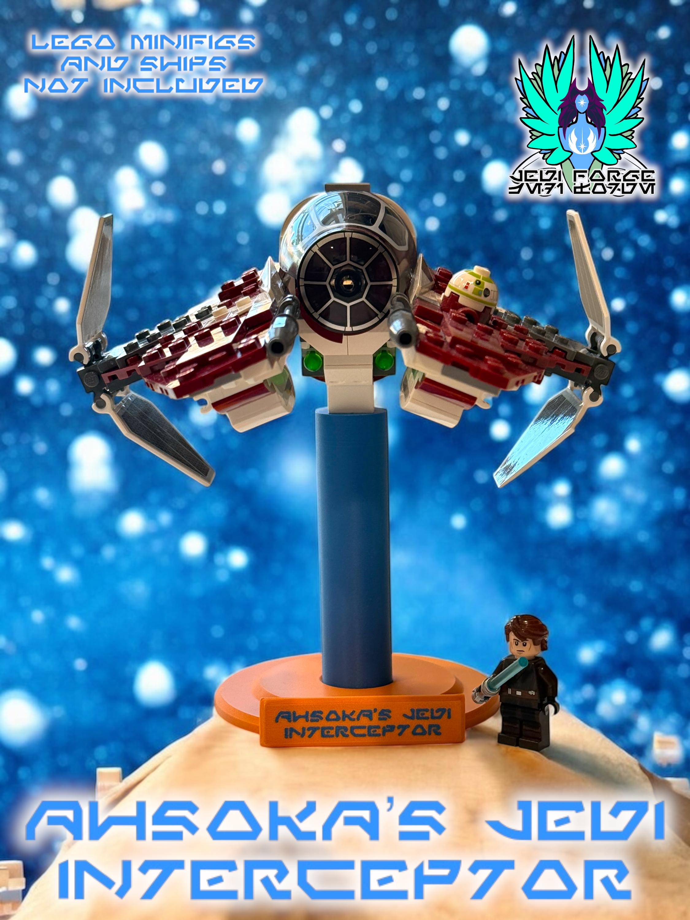 LEGO Jedi Starfighter Display Stand | Rebuild the Galaxy Ship Mount ...