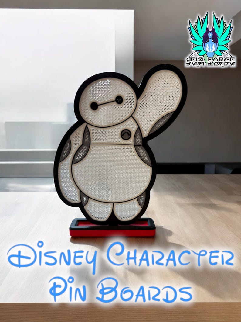 Disney Character Pin Display Boards – 3D Printed Figment — Cheshire Cat ...