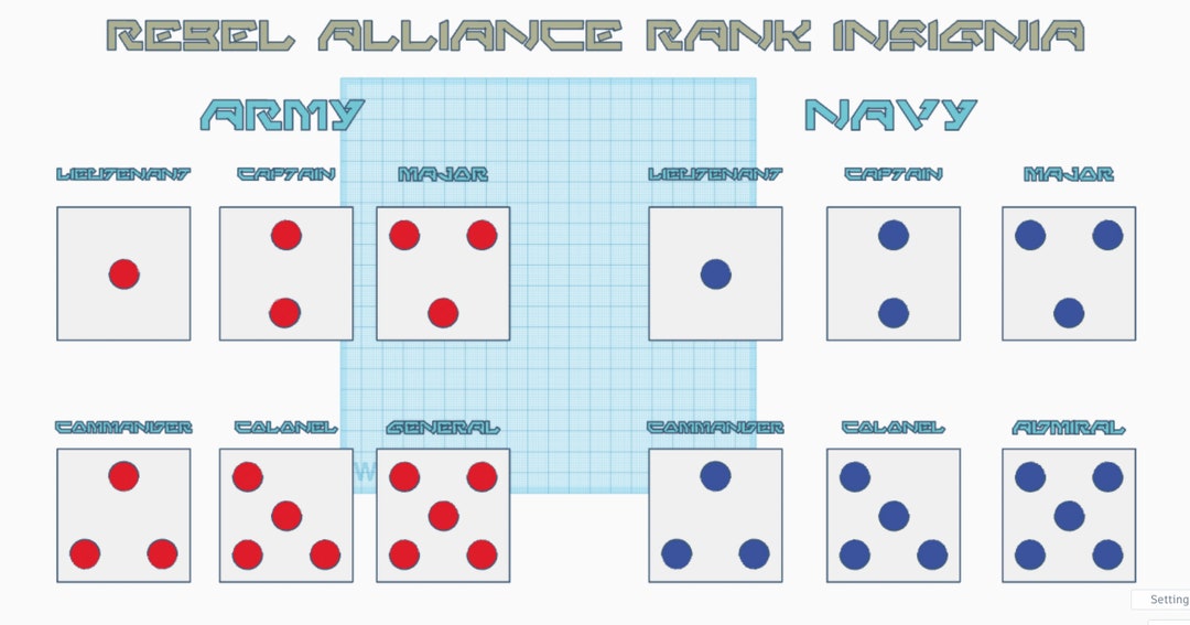 Jedi Forge: Inspired Rebel Alliance Rank Insignias From the Ahsoka ...