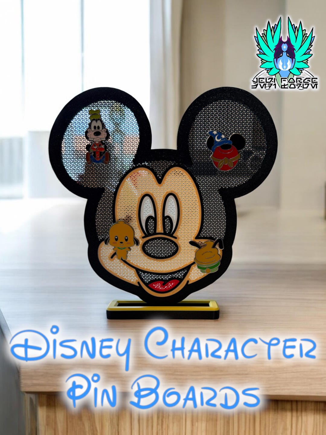 Disney Pin Display Boards – 3D Printed Mickey and Minnie Mouse & Baymax ...
