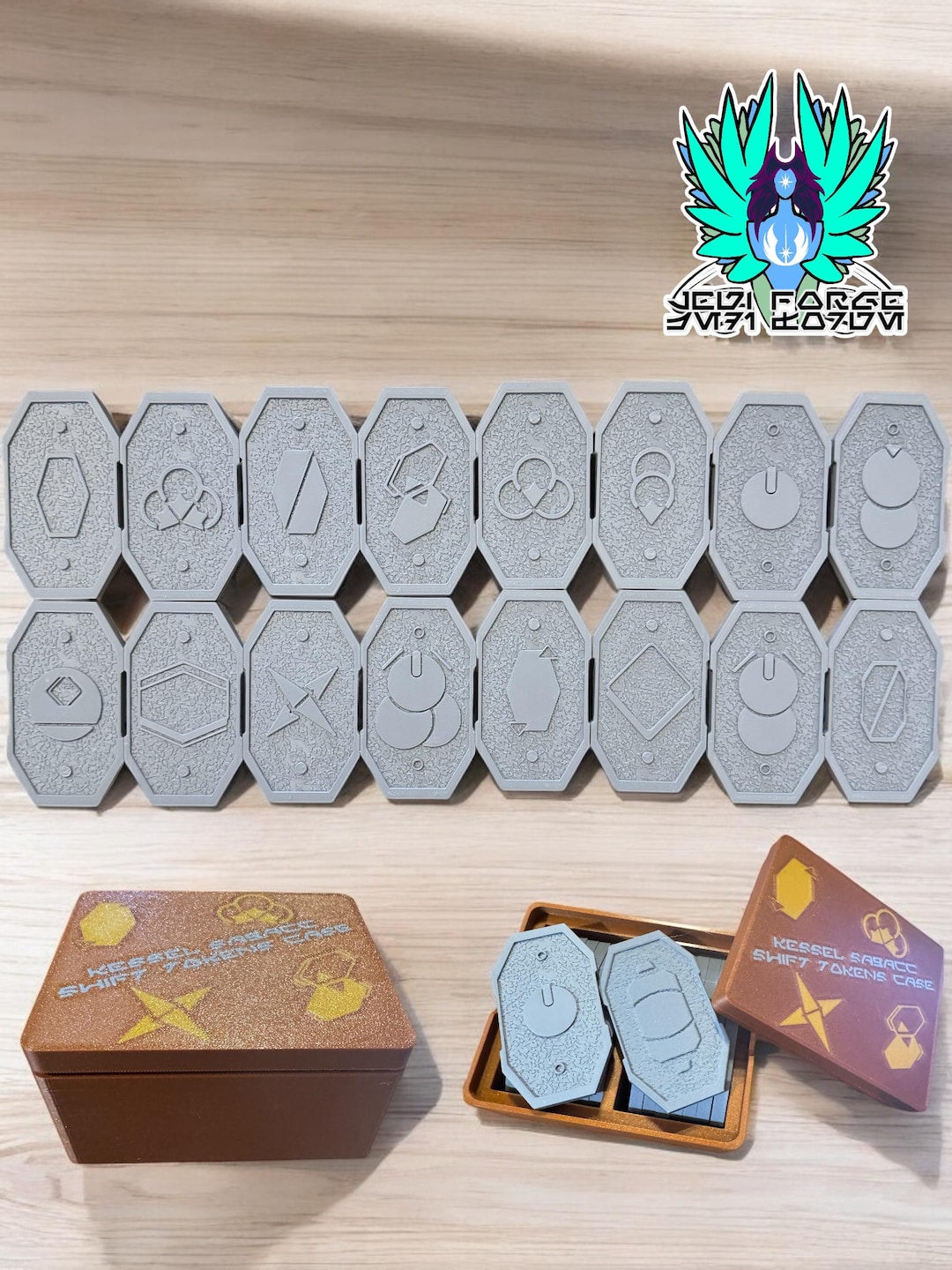 Kessel Sabacc Shift Tokens: Star Wars Outlaws Inspired Set With ...