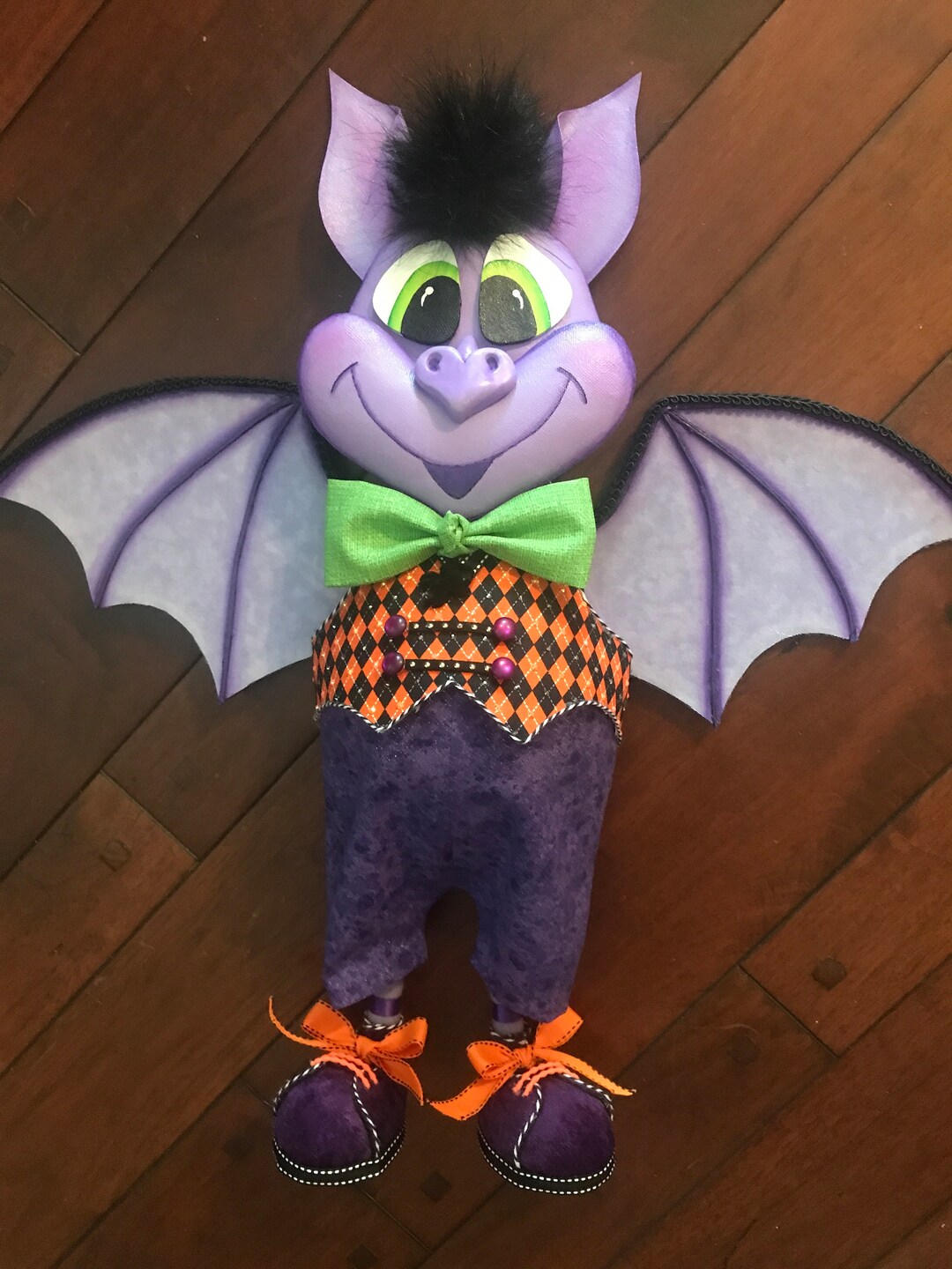 Boomerang Bat Wreath Attachment - Etsy