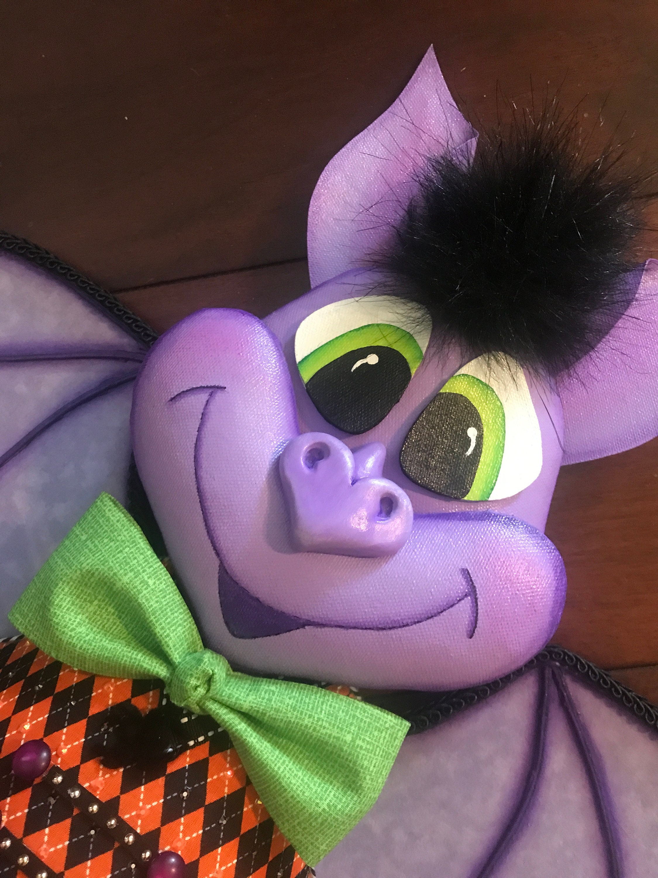 Boomerang Bat Wreath Attachment - Etsy