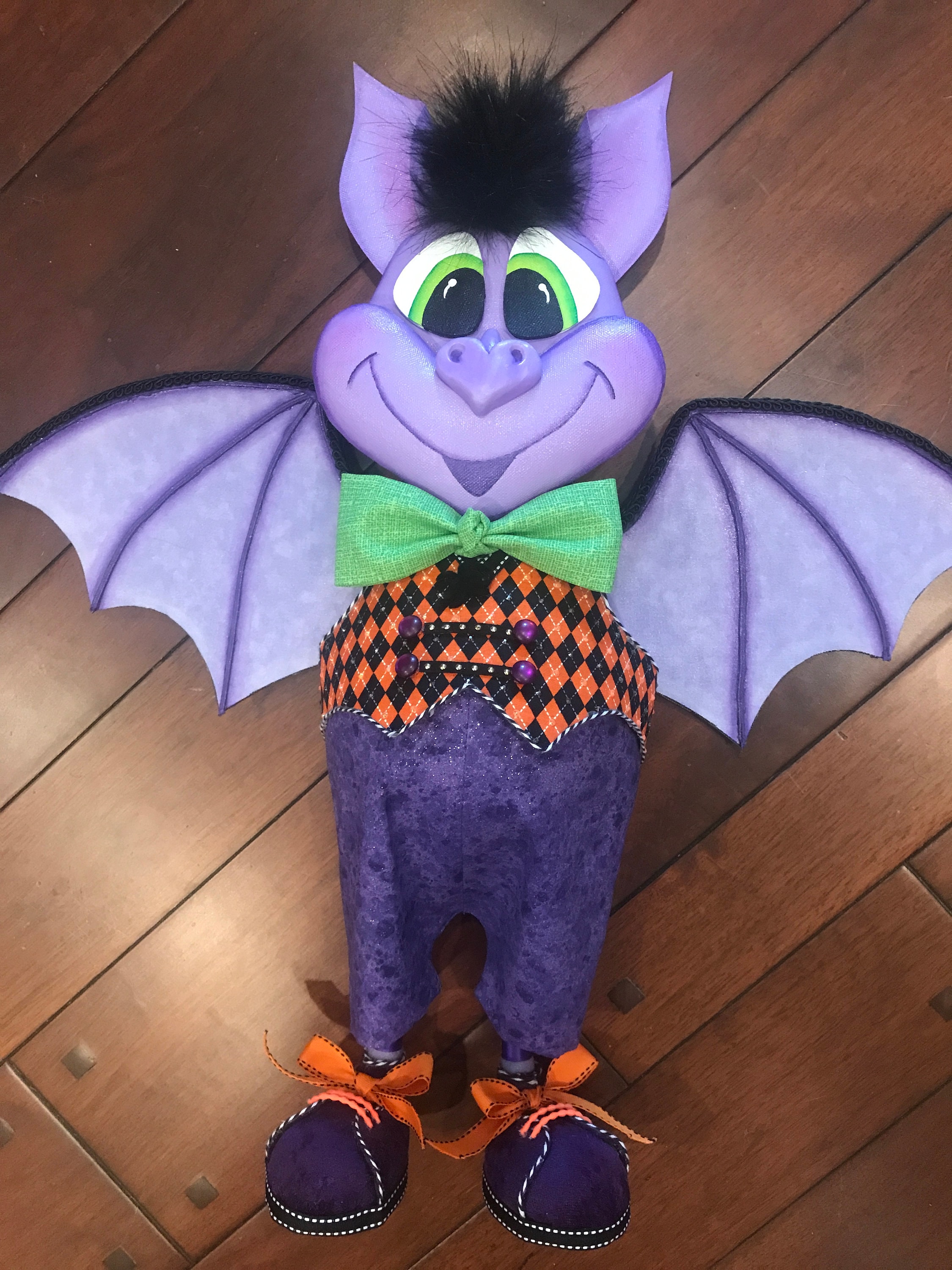 Boomerang Bat Wreath Attachment - Etsy